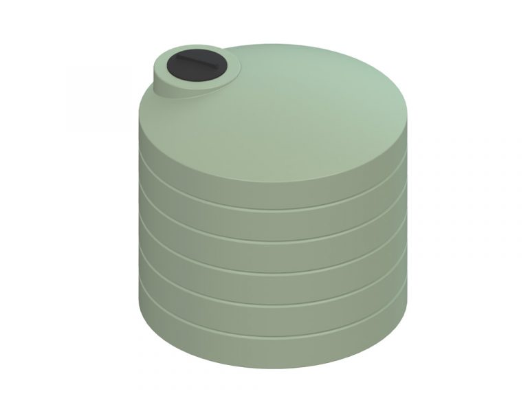 Aquatanks 2500L short water tank - Tanks Direct